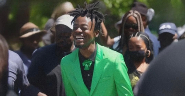 Son Arrives at Dad’s Funeral in Bright Suit Smiling, Priest Stops the ...