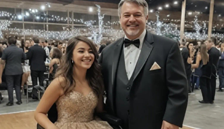 Dad Takes Disabled Daughter to Prom, Finds $10K Check for ‘Dad of the ...