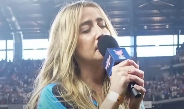 Ingrid Andress Delivers Captivating Performance of the National Anthem ...