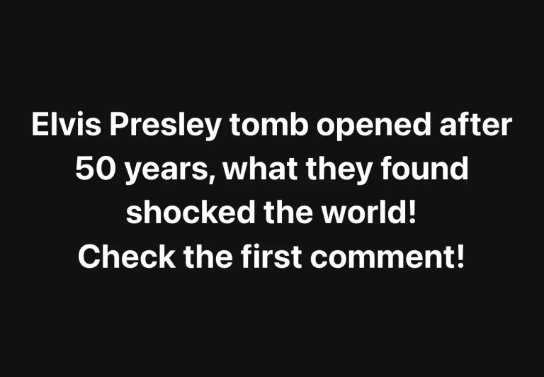 Elvis Presley Tomb Opened After 50 Years, What They Found SHOCKED The ...