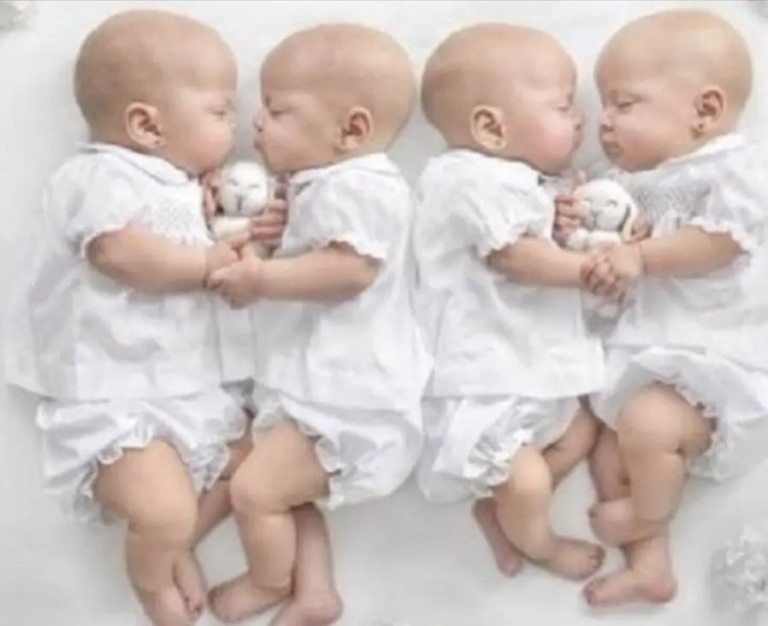 14 Years Later, Woman Has Identical Quadruplets: See What the Girls ...